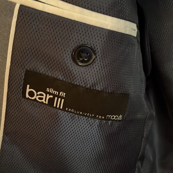 Bar III | Suits & Blazers | Bar Iii Two Piece Mens Slim Suit | Poshmark